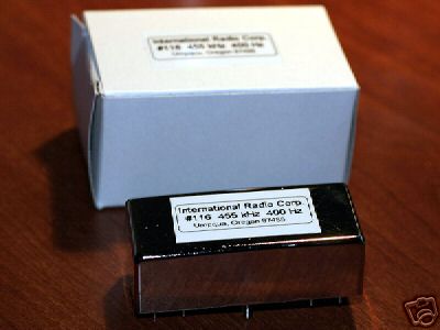 Icom ic-746/756/761/765/775/781 inrad 400 hz cw filter